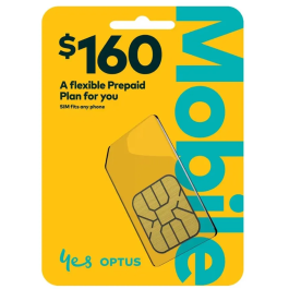 MyWorkWear.com.au | Optus $160 Prepaid SIM Starter Kit (Six Month SIM)
