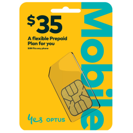 MyWorkWear.com.au | Optus $35 Prepaid SIM Card Starter Kit