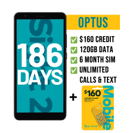 MyWorkWear.com.au | Optus X Sight 2 Smartphone with $160 Six Month SIM